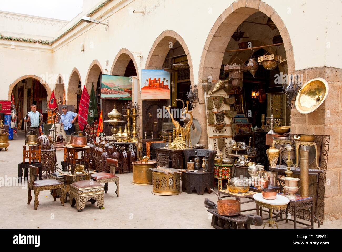 Casablanca Quartier Habous Banque d'image et photos - Alamy