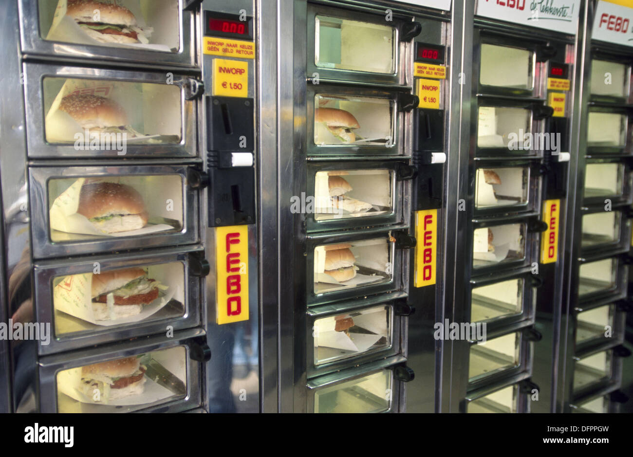 Febo, néerlandais de la restauration rapide. Amsterdam, Pays-Bas Photo ...