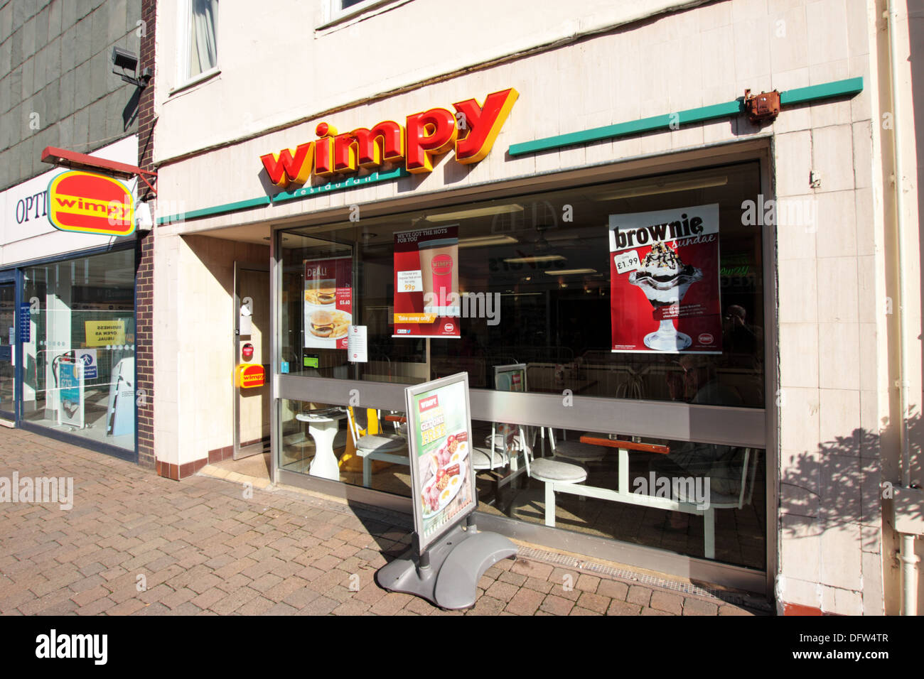 Wimpy bar Banque de photographies et d’images à haute résolution - Alamy