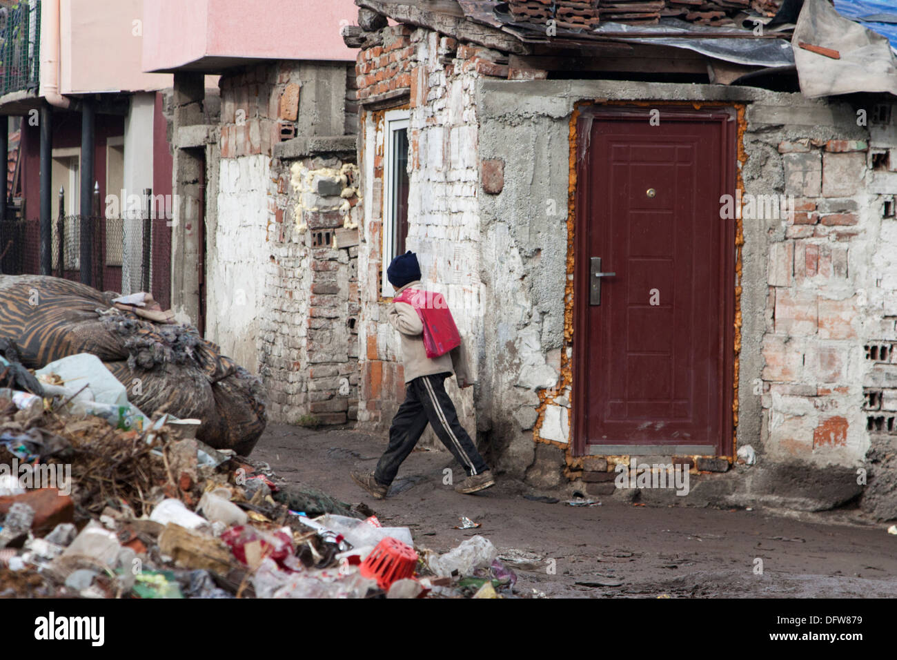 Bulgaria slums Banque de photographies et d’images à haute résolution ...