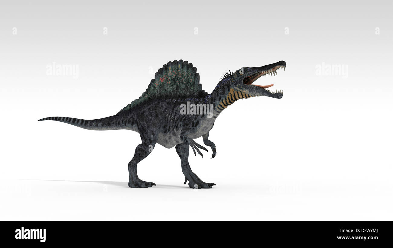 Spinosaurus cretaceous dinosaur Banque de photographies et d’images à haute résolution - Alamy