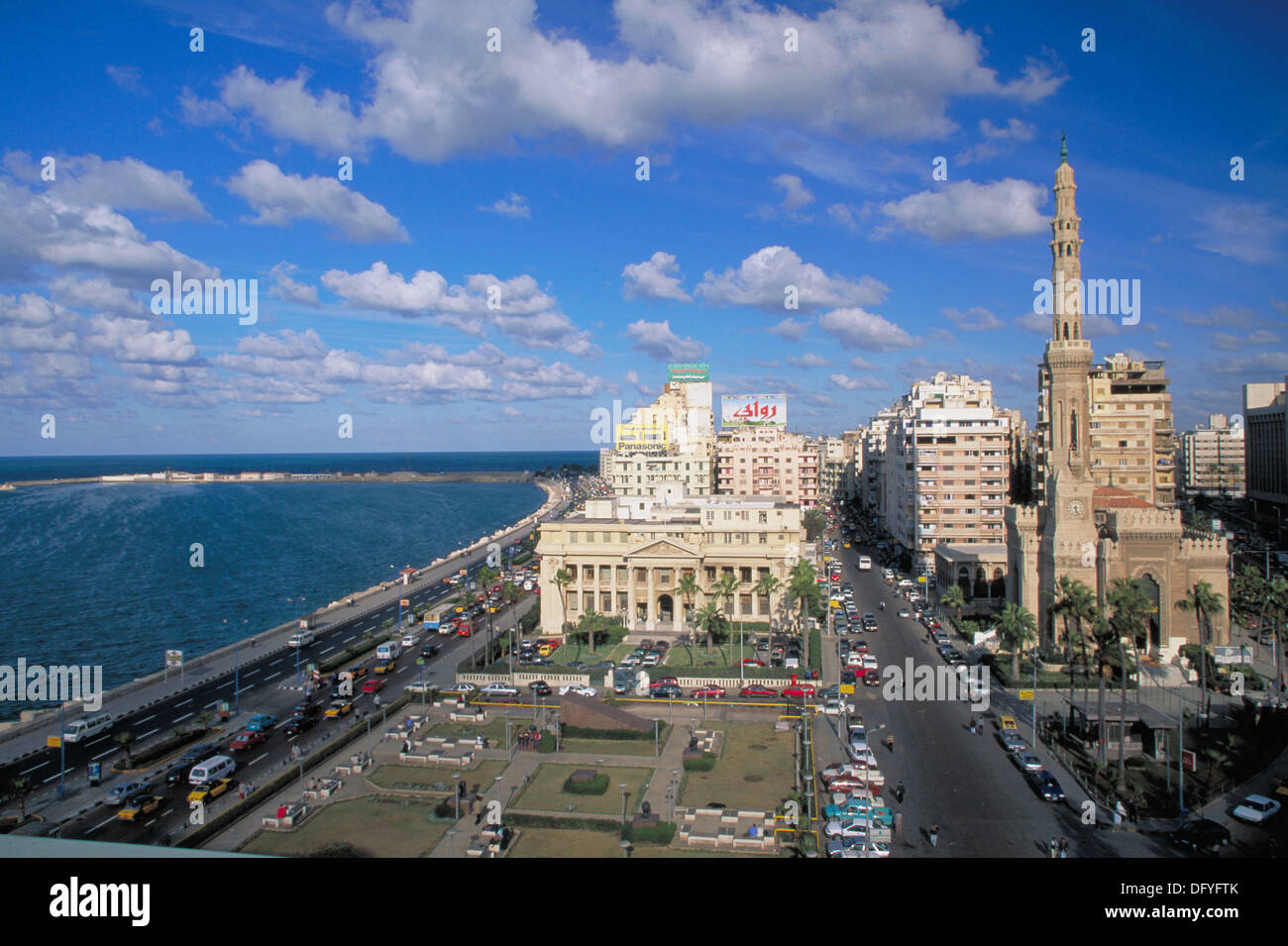 Alexandria egypt aerial Banque de photographies et d’images à haute ...