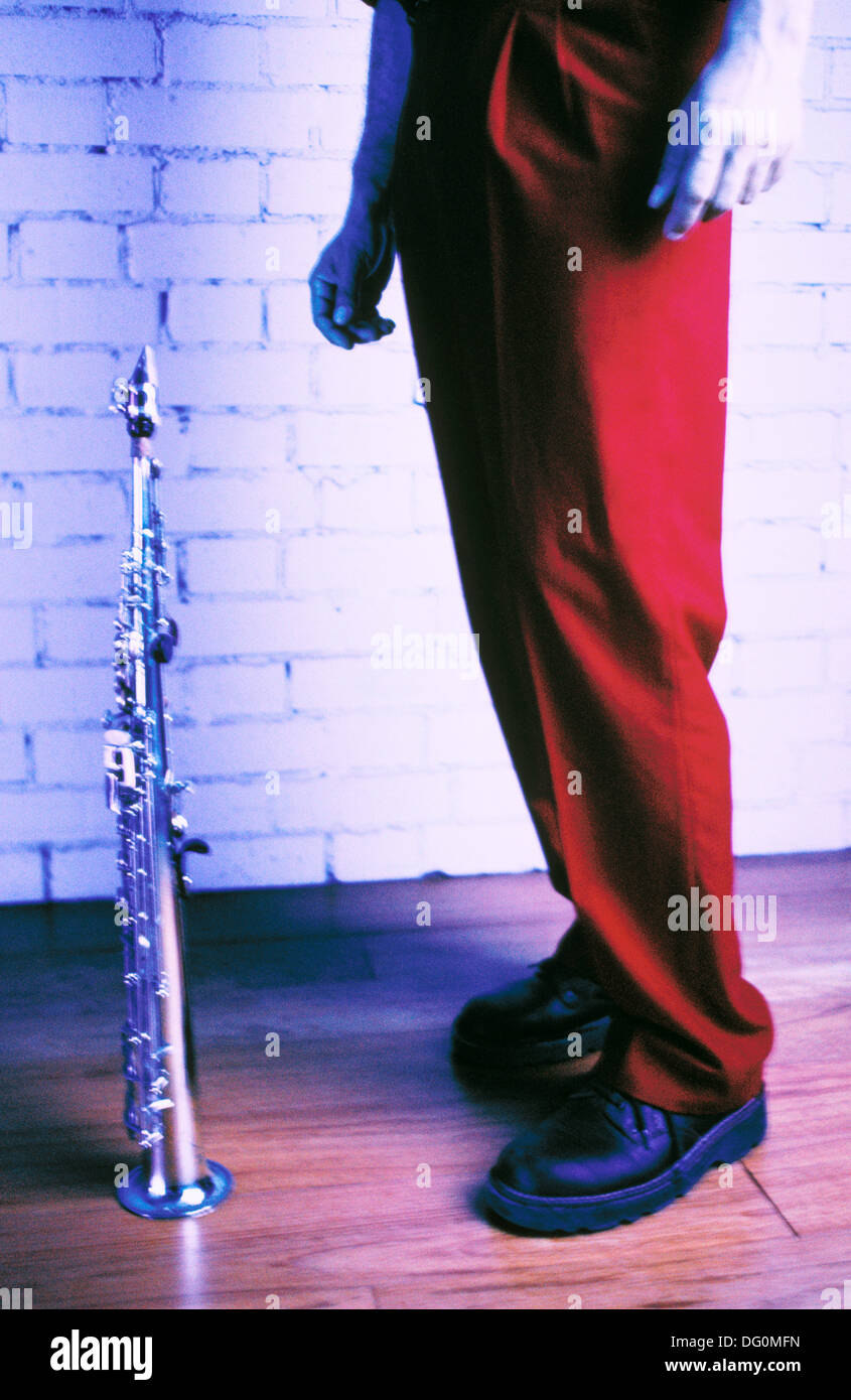 Clarinettiste Musicien Jazz Banque d'image et photos - Alamy