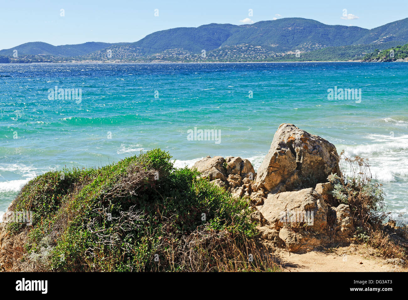 Baie de cavalaire sur mer Banque de photographies et d’images à haute ...