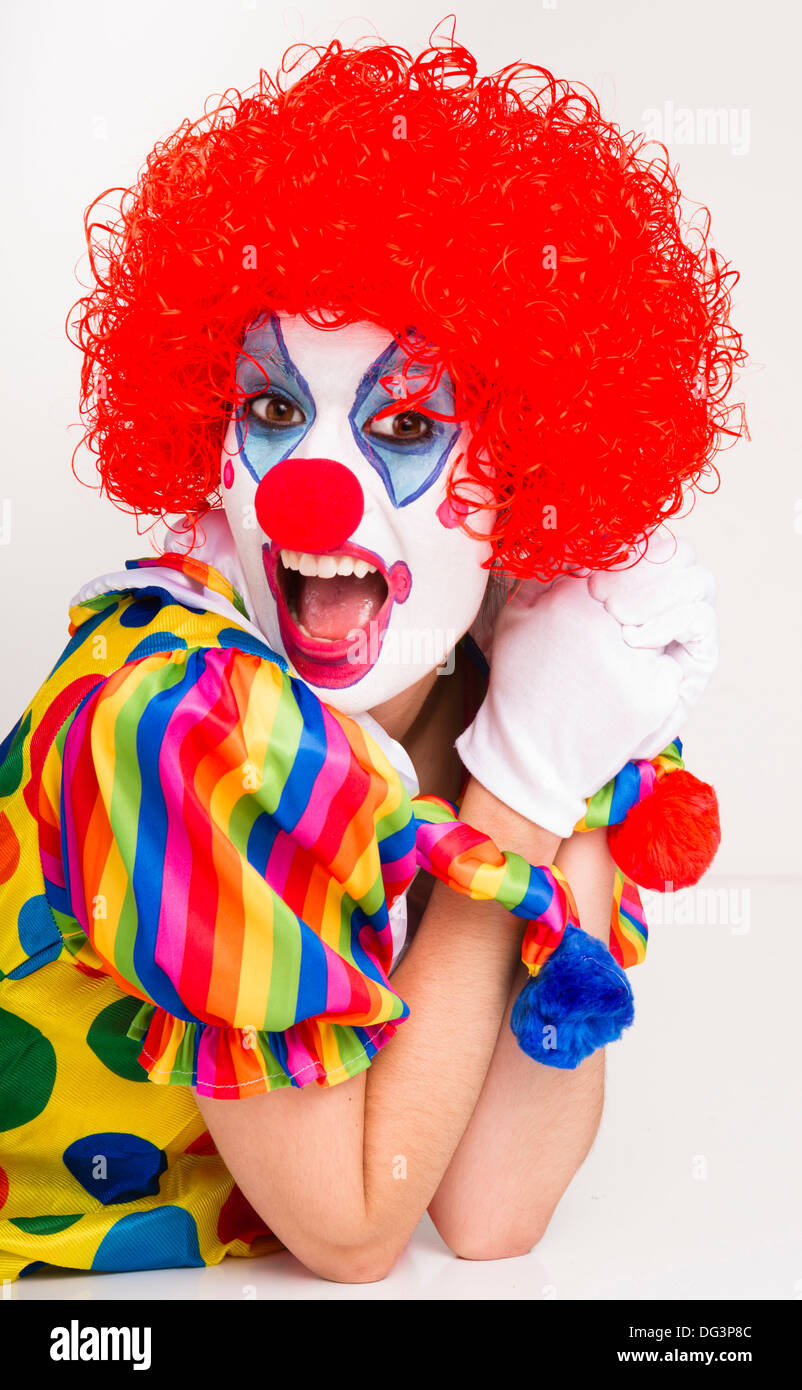 Clown féminin Banque de photographies et d’images à haute résolution ...