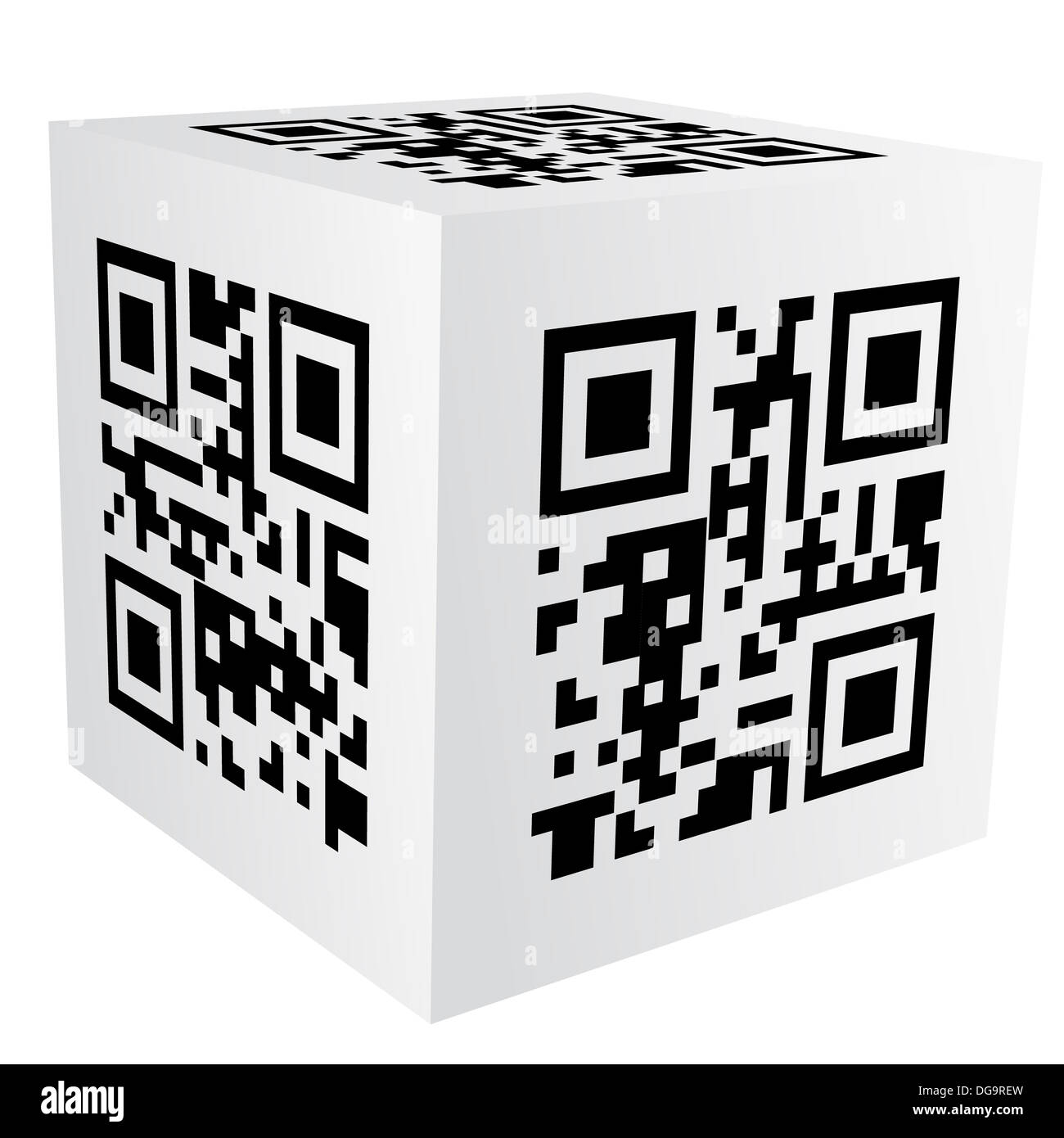Cube qr Banque de photographies et d’images à haute résolution - Alamy