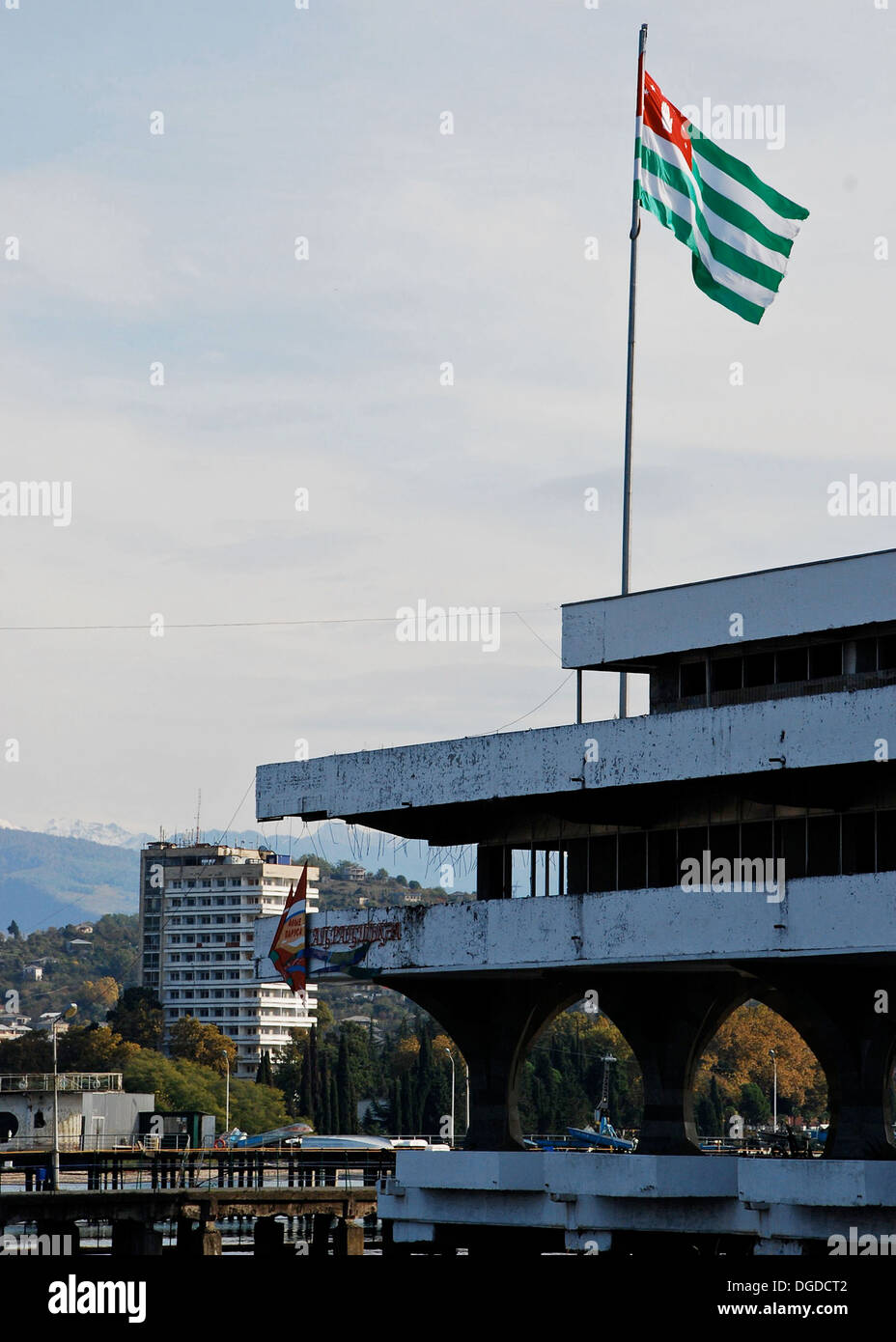 Drapeau abkhazie Banque de photographies et d’images à haute résolution ...