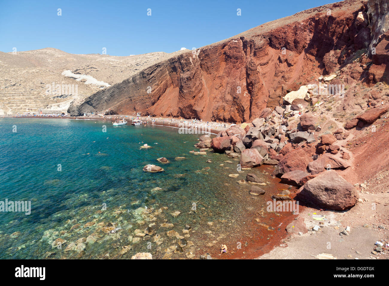 La plage rouge Banque de photographies et d’images à haute résolution ...
