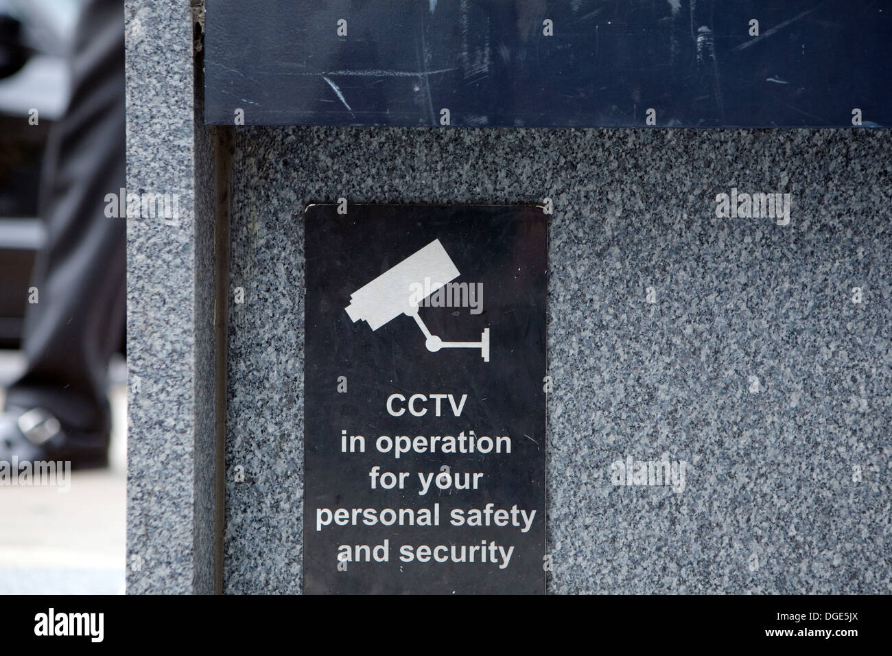 Cctv sign Banque de photographies et d’images à haute résolution - Alamy