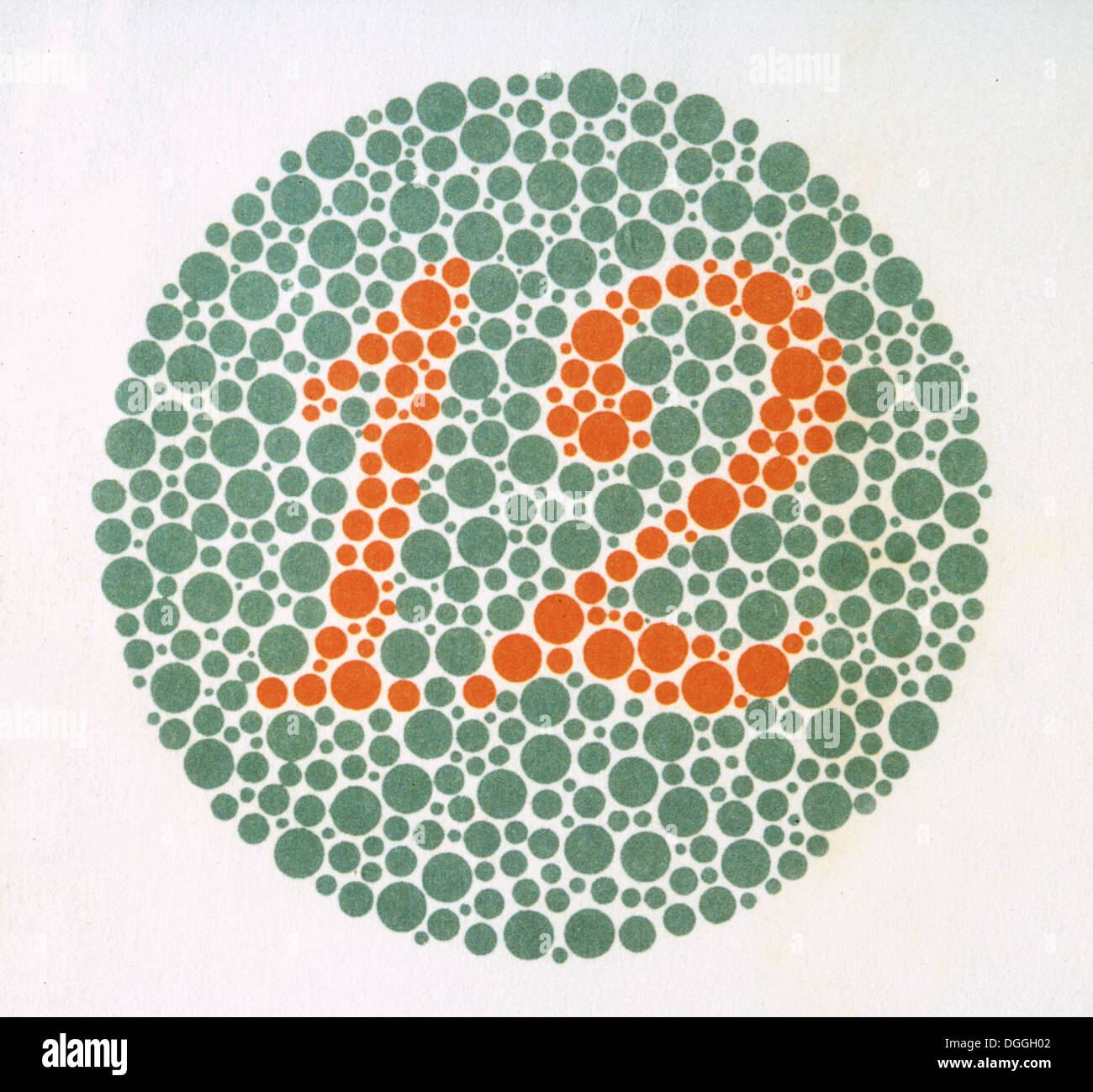 L'Ishihara Test des couleurs. Test de perception des couleurs pour la ...