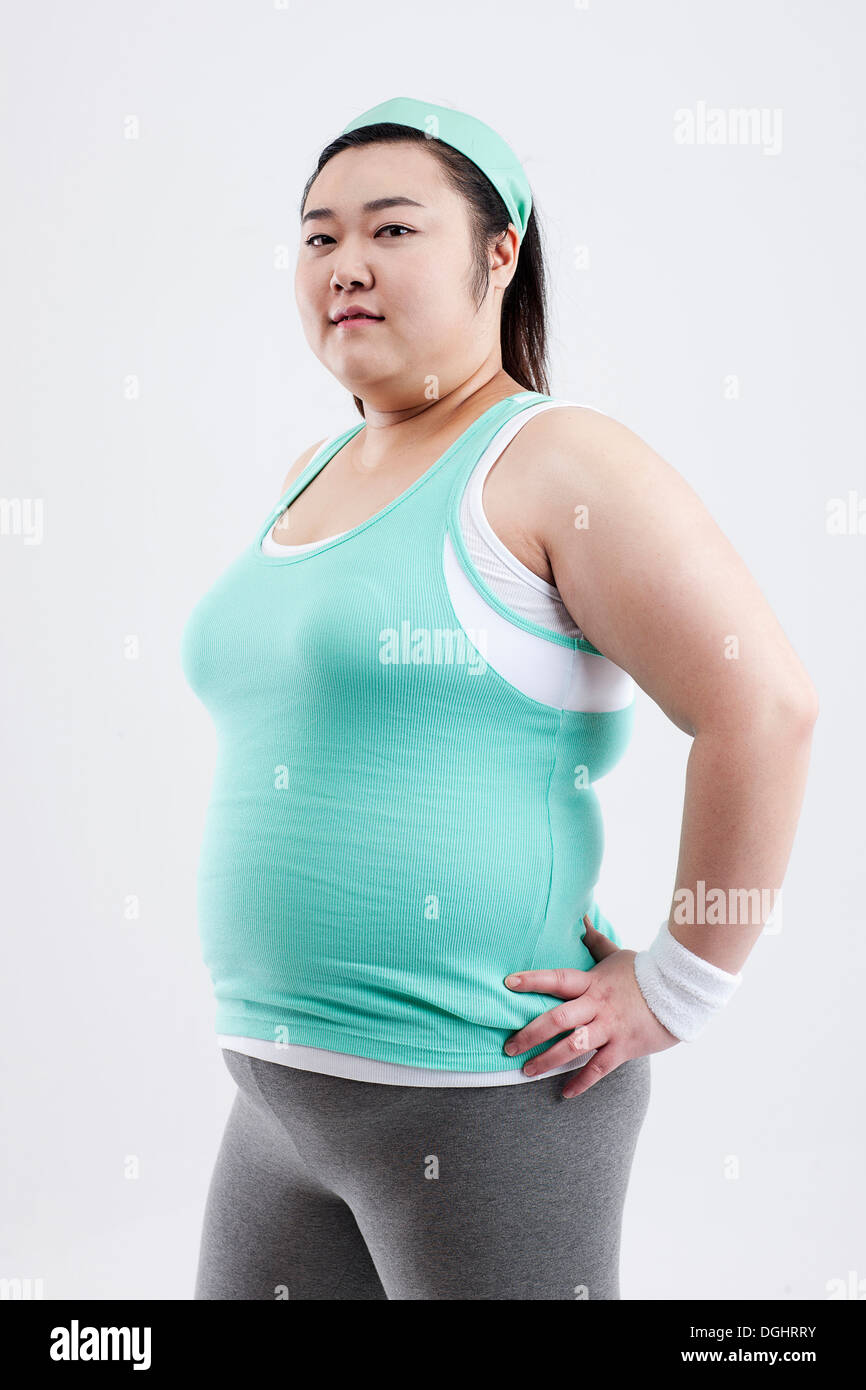 Grosse fille Banque de photographies et d’images à haute résolution - Alamy