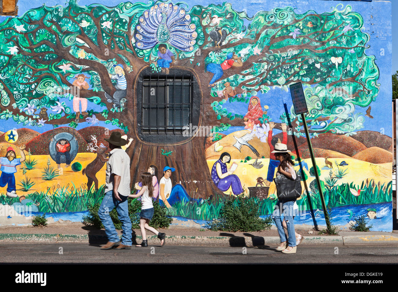 Mural santa fe new mexico Banque de photographies et d’images à haute ...