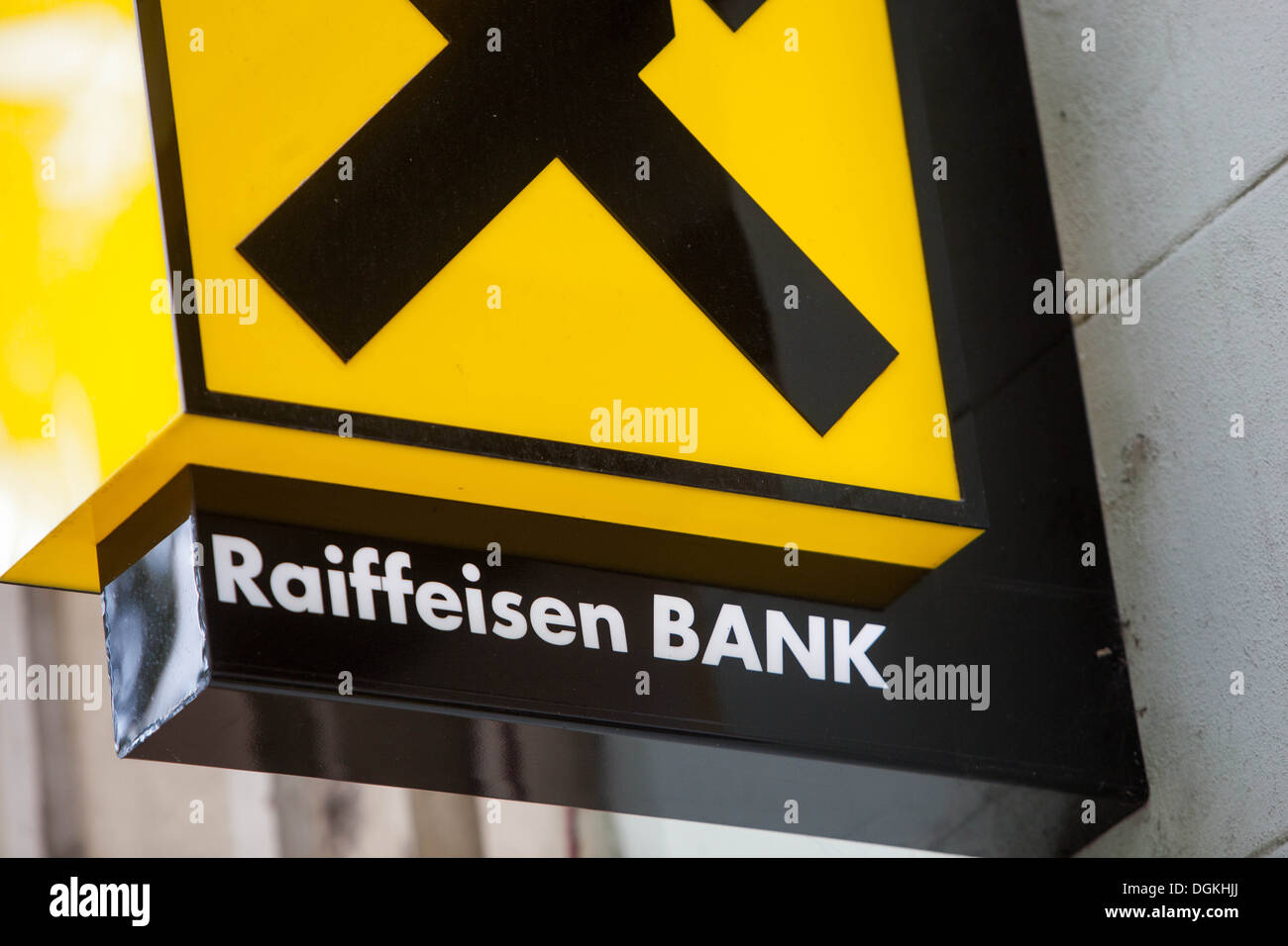 Logo de la banque raiffeisen Banque de photographies et d’images à ...