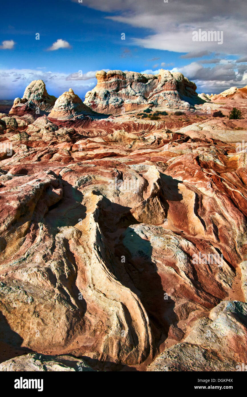 Formations rocheuses blanches Banque de photographies et d’images à ...
