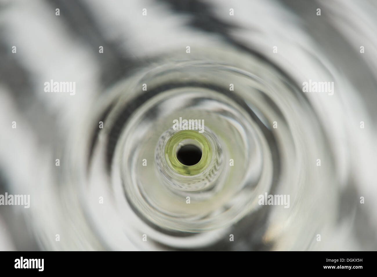 Schéma de distorsion optique avec la dispersion de la réfraction de la ...