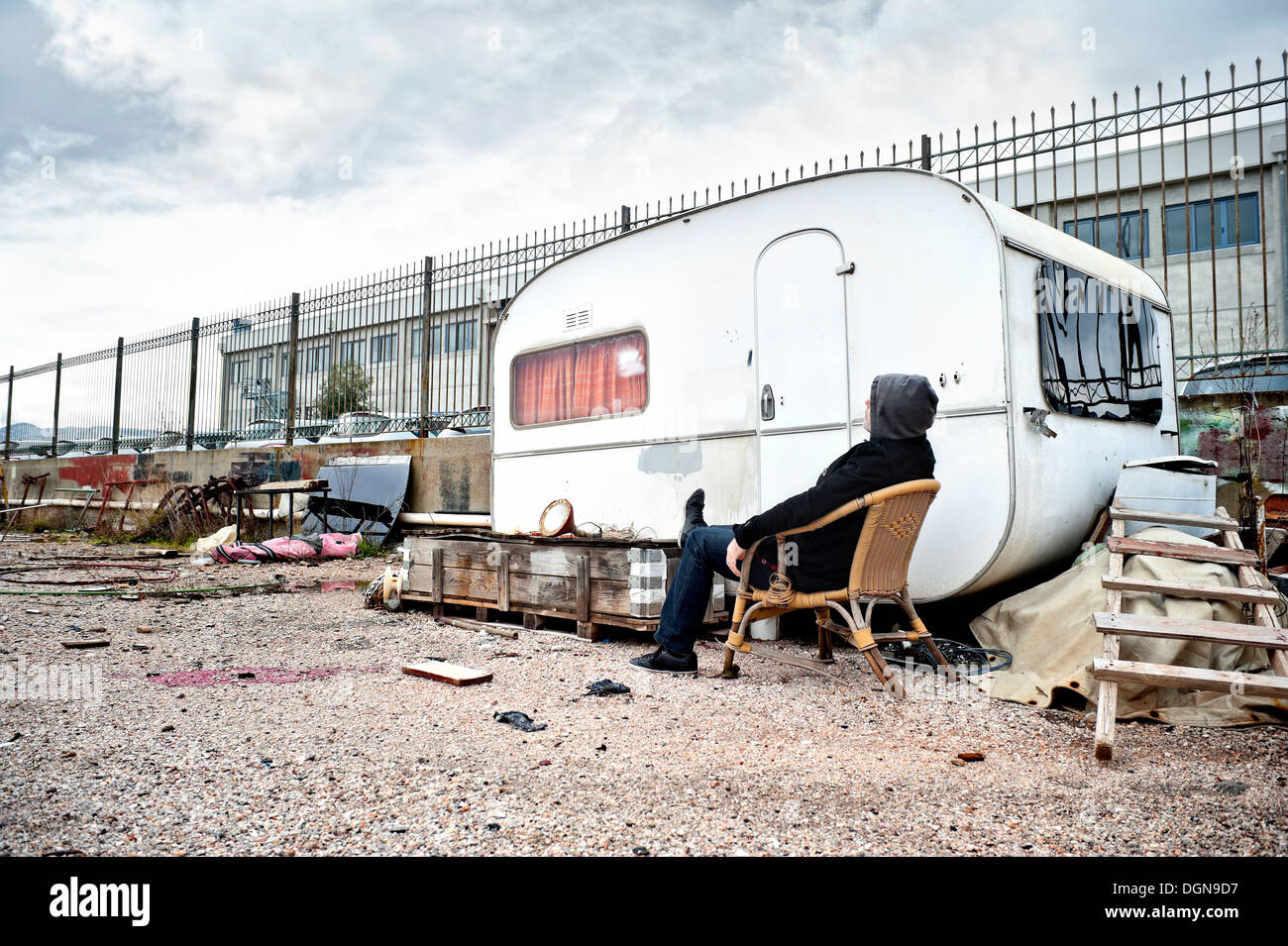 Scrap caravan Banque de photographies et d’images à haute résolution ...