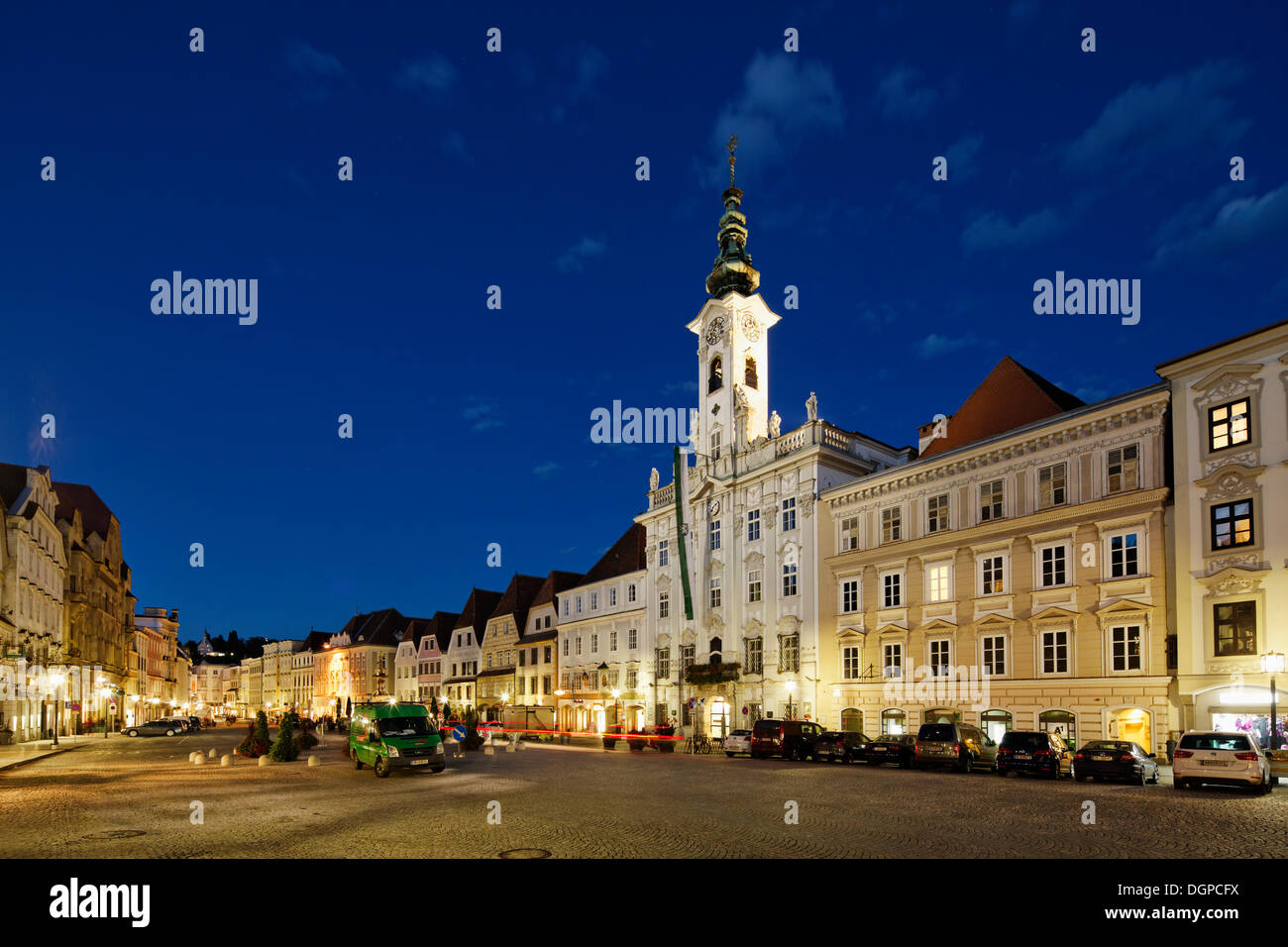 Steyr town square town hall Banque de photographies et d’images à haute ...