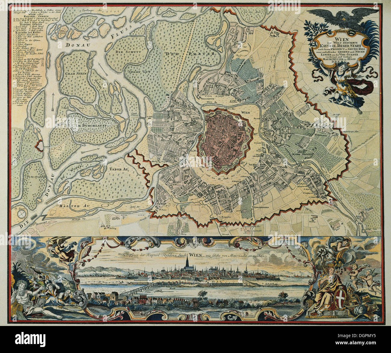 Map vienna Banque de photographies et d’images à haute résolution - Alamy