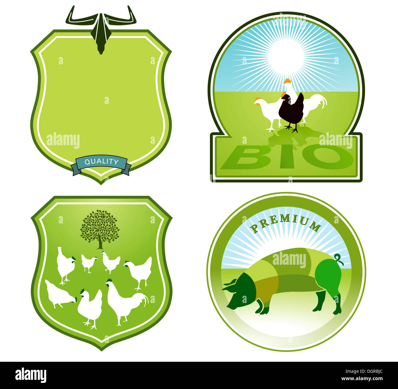 Label bio Banque de photographies et d’images à haute résolution - Alamy