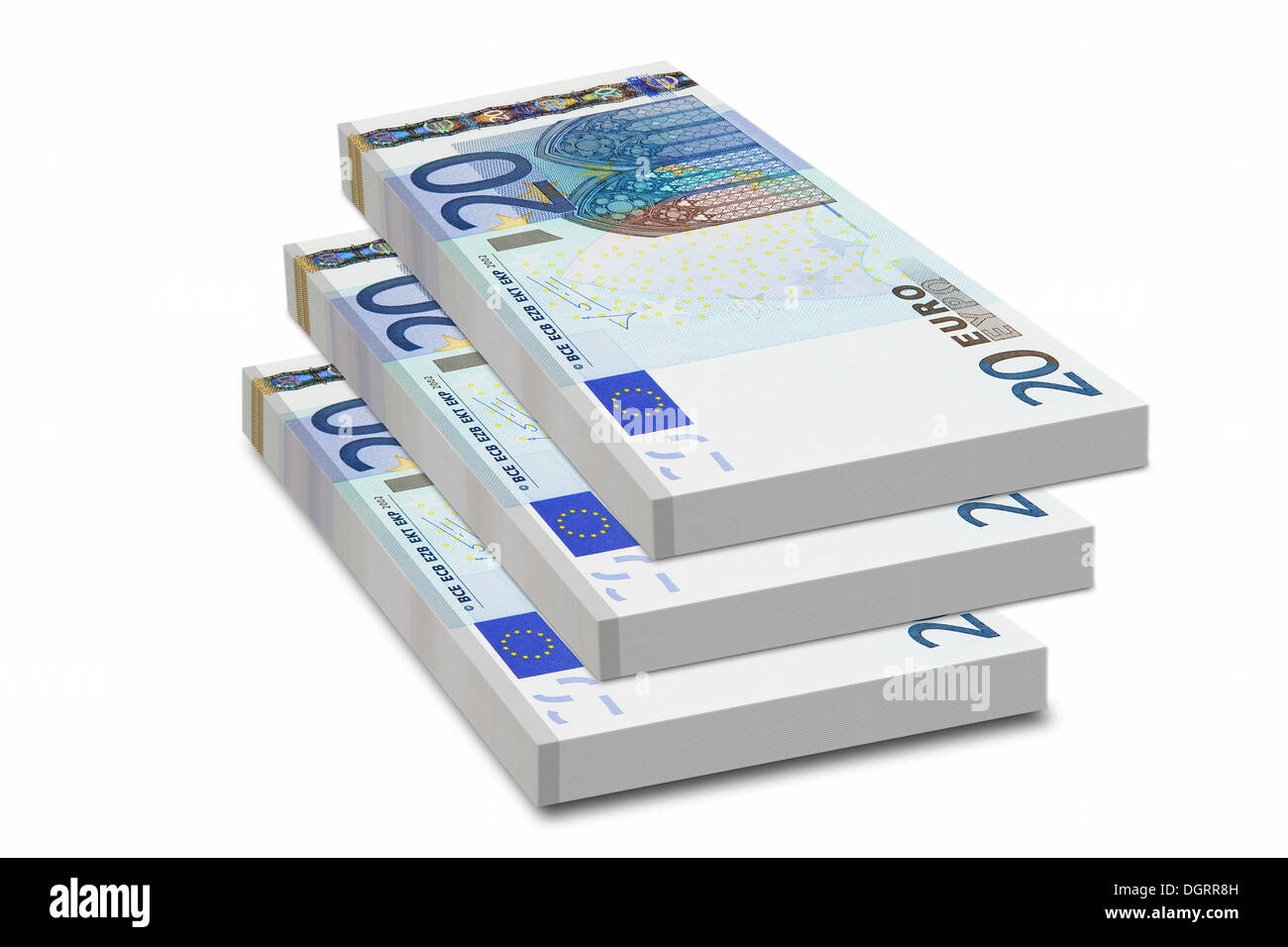 20 billets de banque en euros Banque de photographies et d’images à haute résolution - Alamy