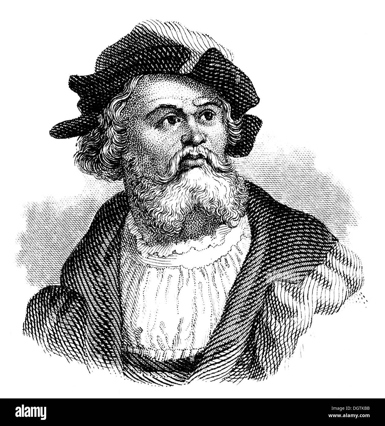 Drawing by lucas cranach Banque de photographies et d’images à haute ...