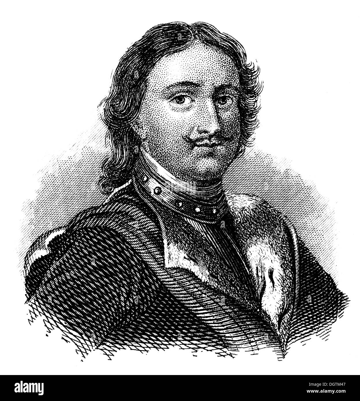 Empereur russe peter i Banque de photographies et d’images à haute ...