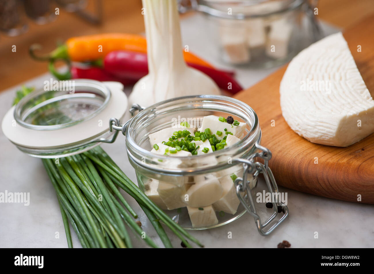 Fromage en saumure Banque de photographies et d’images à haute ...