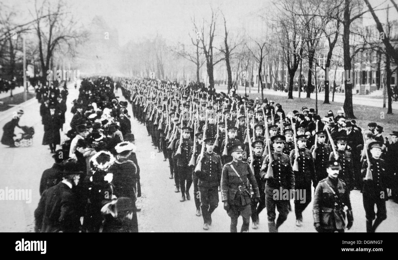 Soldat canadien 1ere guerre mondiale Banque de photographies et d ...