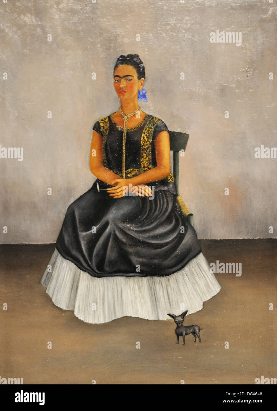 Chien Itzcuintli avec moi - par Frida Kahlo, 1938 Photo Stock - Alamy
