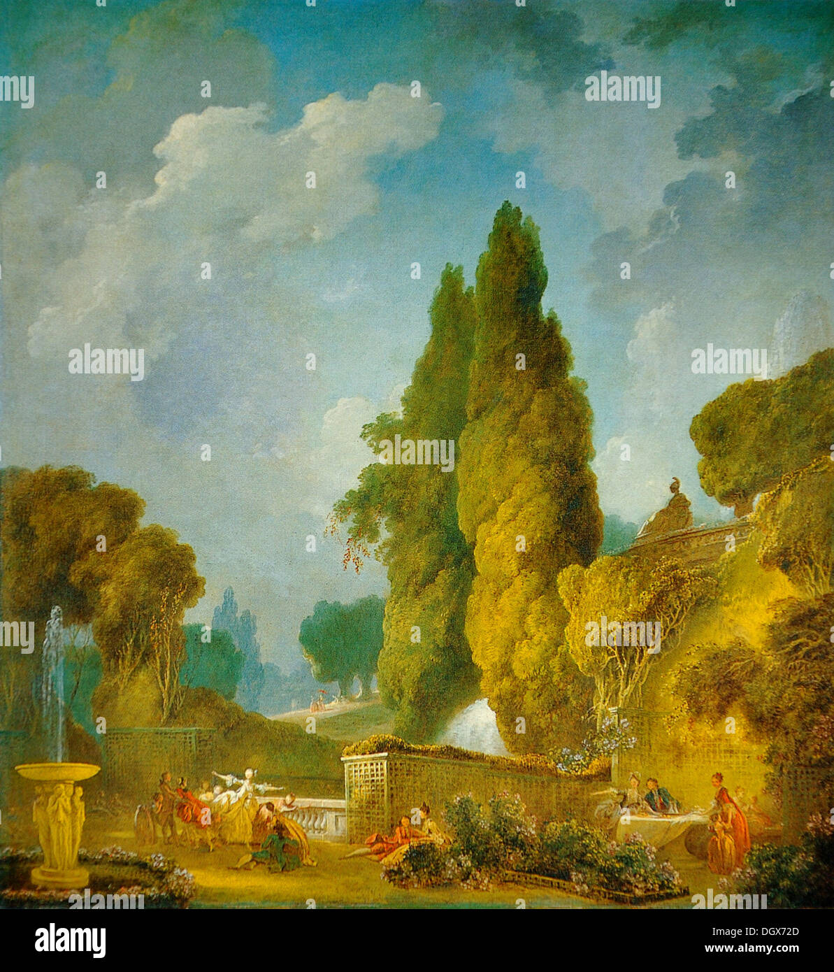 Painting by jean honore fragonard Banque de photographies et d’images à ...