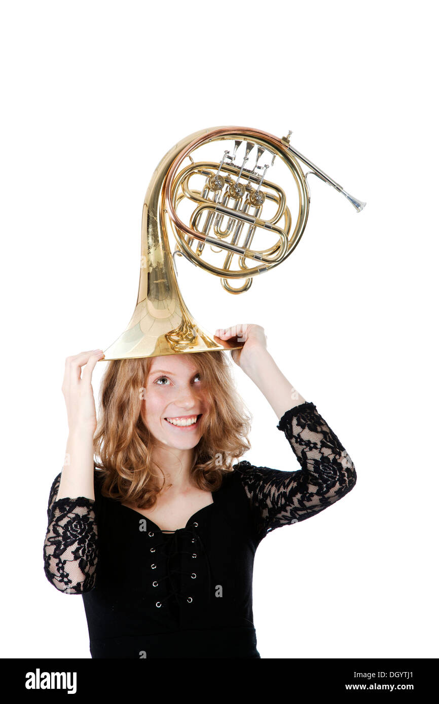 Joueur de cor français Banque de photographies et d’images à haute ...