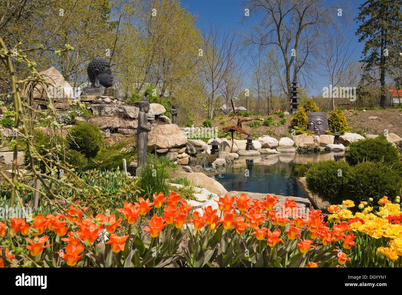 Paysage du printemps laurentides québec Banque de photographies et d ...