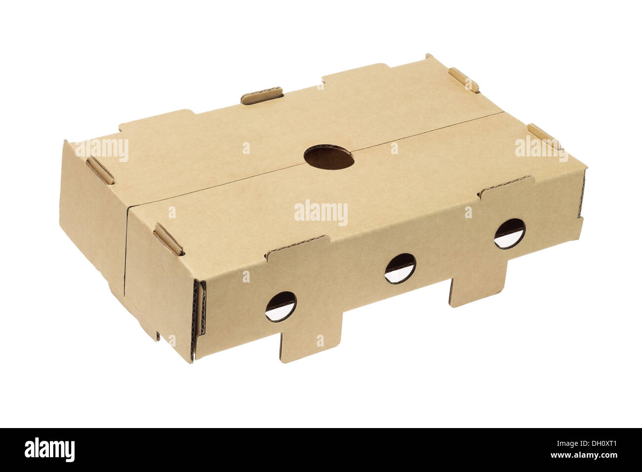 Textura de la caja de carton Banque de photographies et d’images à ...