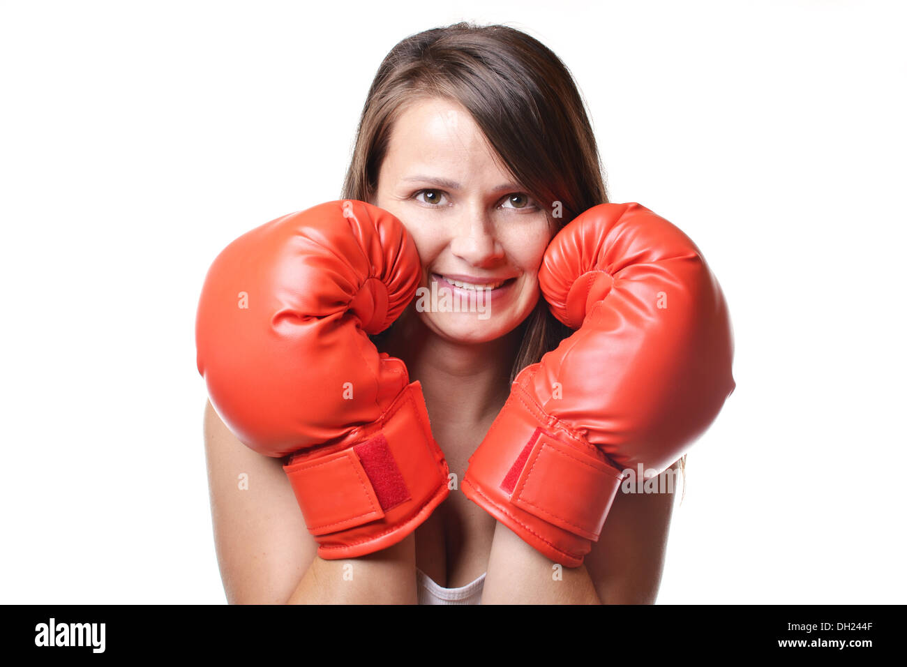 Female boxing champion Banque de photographies et d’images à haute ...