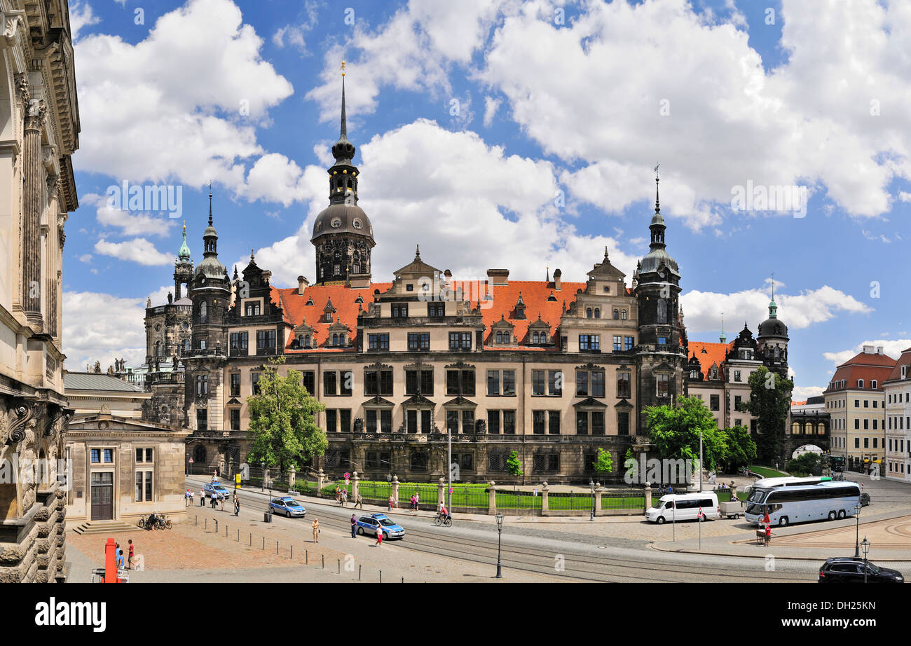 Residenzschloss dresden castle dresden Banque de photographies et d ...