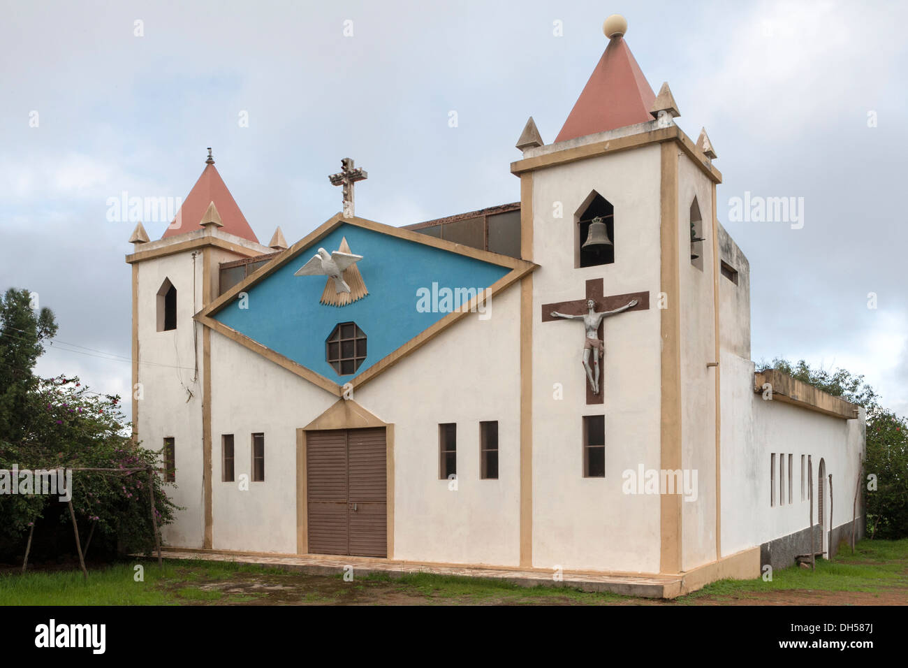 église catholique cap vert santiago Banque de photographies et d’images ...