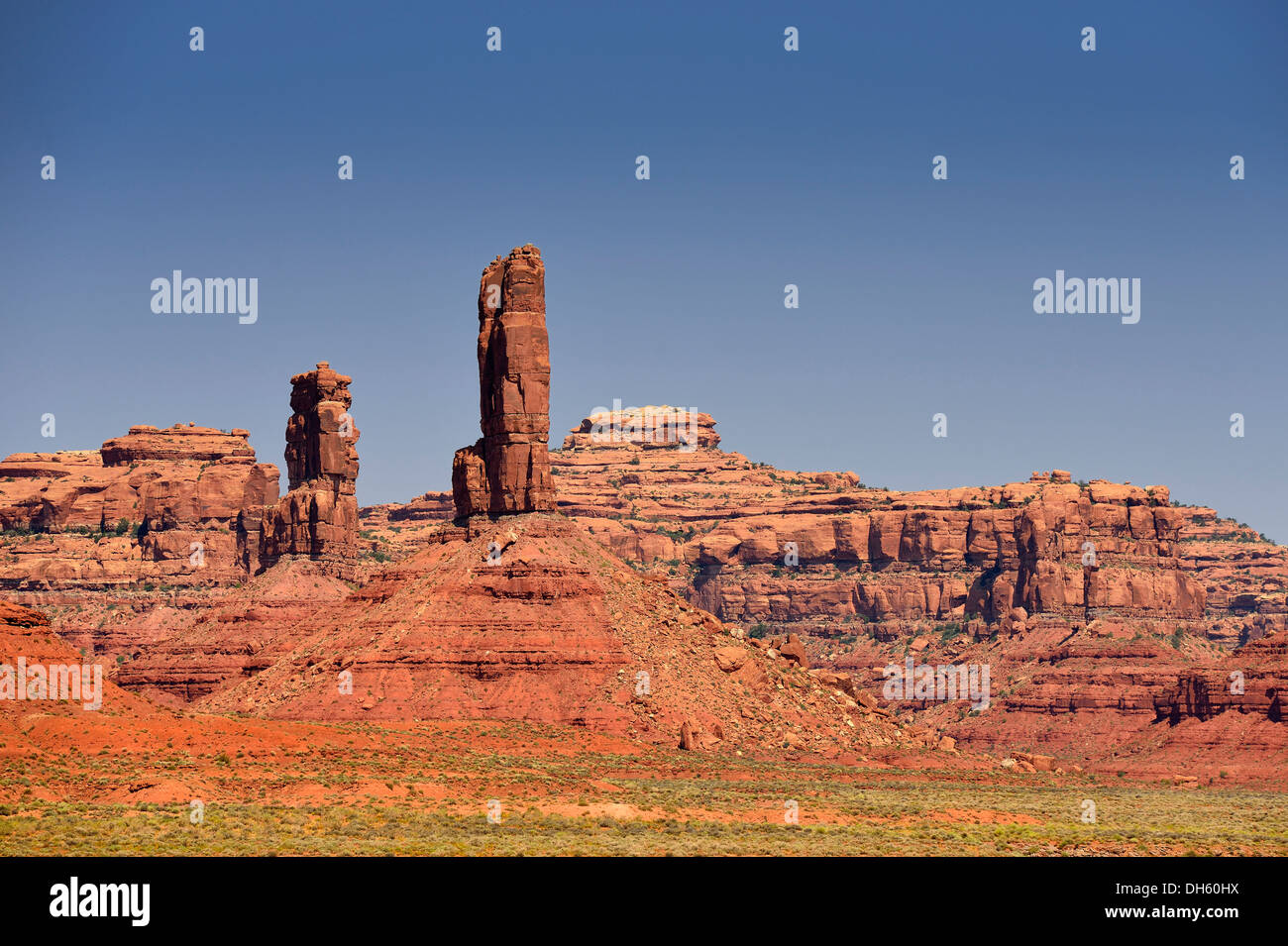 Setting hen butte valley gods Banque de photographies et d’images à ...