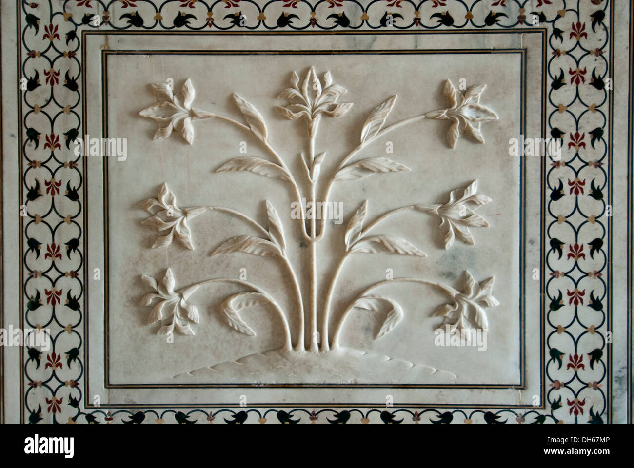 Mur en marbre taj mahal Banque de photographies et d’images à haute ...