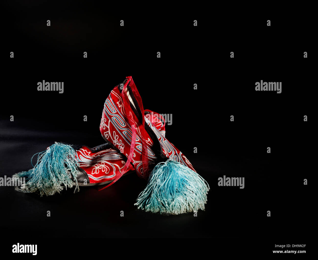 Chaussures chinoises traditionnelles Banque de photographies et d ...