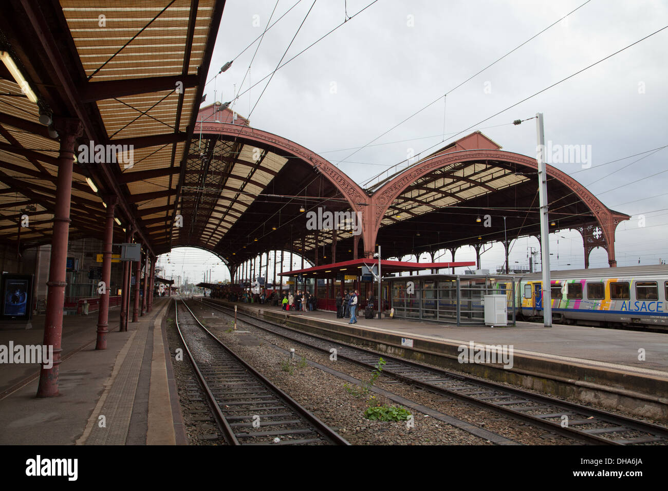 Strasbourg train railway station Banque de photographies et d’images à ...
