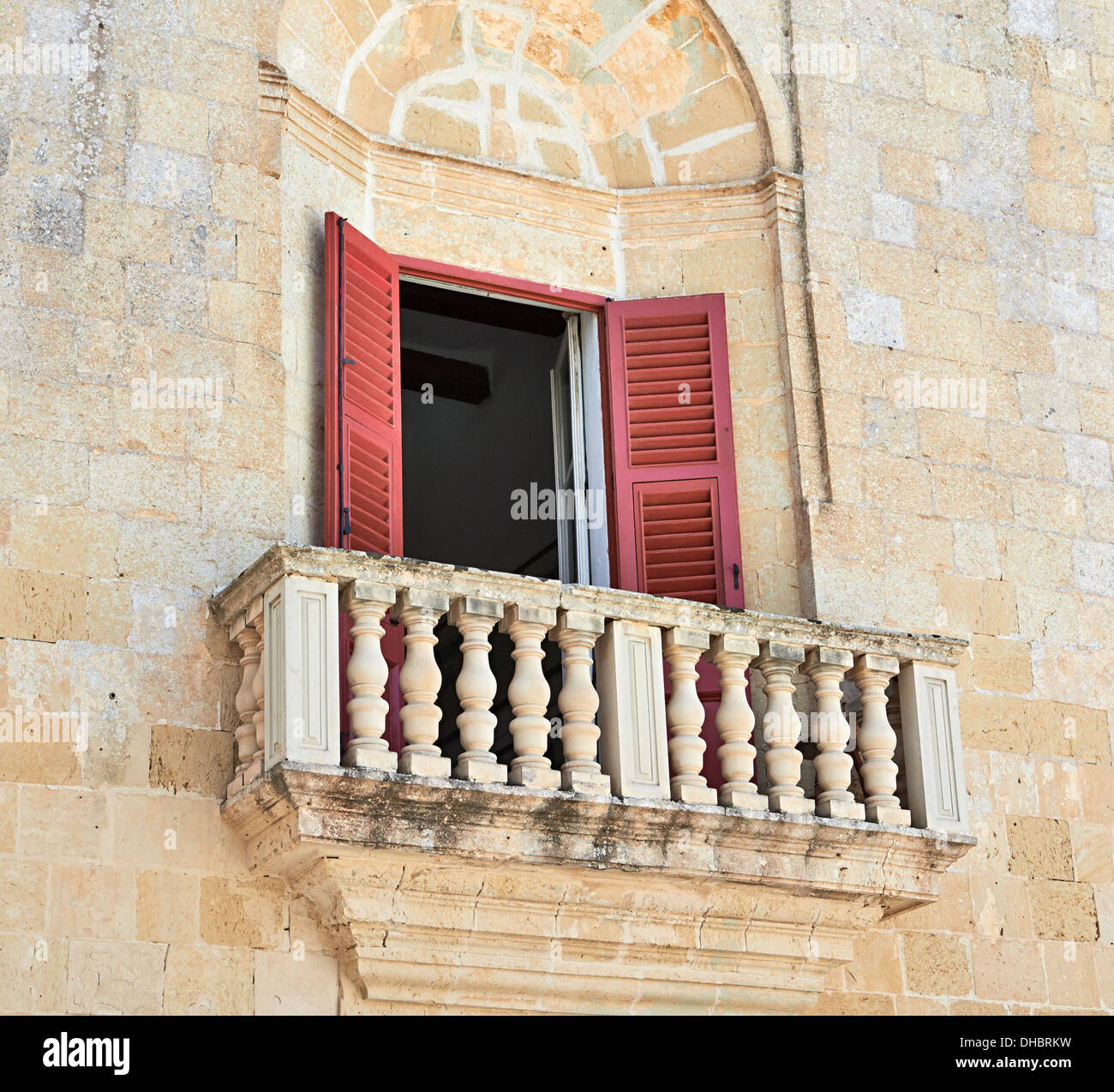 Stone balcony Banque de photographies et d’images à haute résolution ...