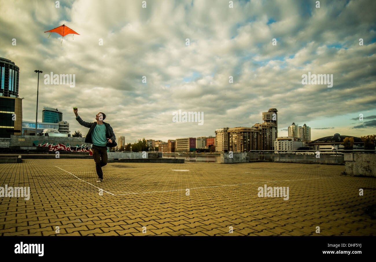 Homme qui vole Banque de photographies et d’images à haute résolution ...
