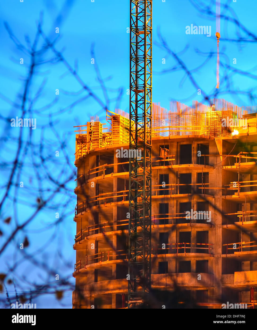 House crane Banque de photographies et d’images à haute résolution - Alamy