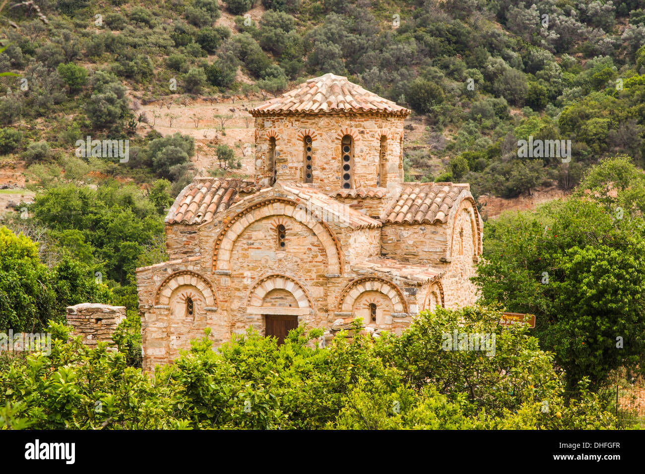 Byzantine church crete Banque de photographies et d’images à haute ...