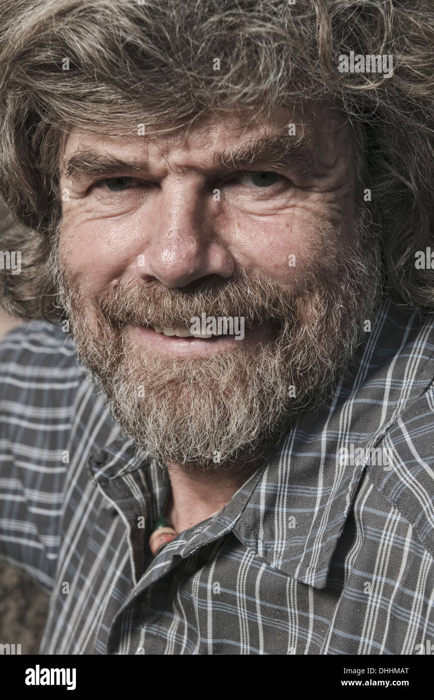 Alpiniste et explorateur reinhold messner Banque de photographies et d ...
