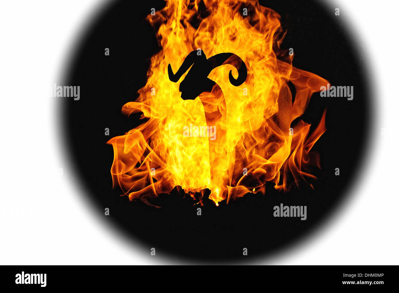Dieu cornu Banque de photographies et d’images à haute résolution - Alamy
