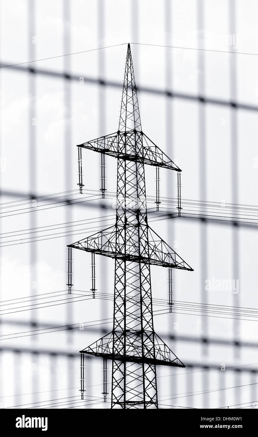 Metal pylon Banque de photographies et d’images à haute résolution - Alamy