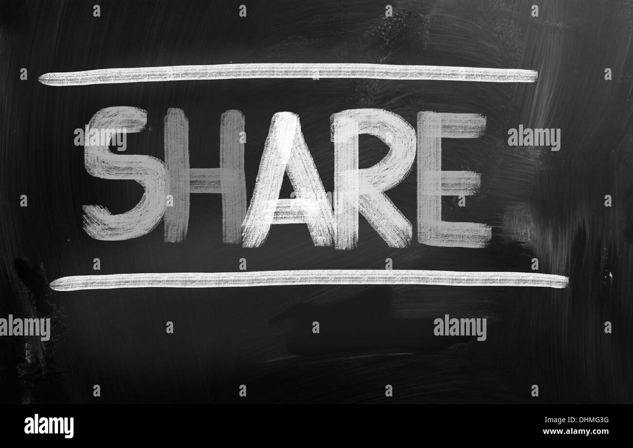 Tableau de partage Banque d'images noir et blanc - Alamy