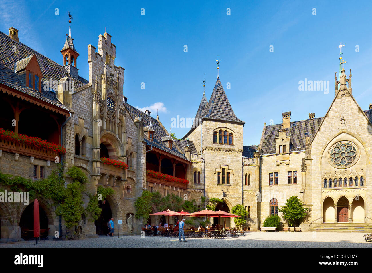 Château de Marienburg, Région de Hannovre, Basse-Saxe, Allemagne Photo ...