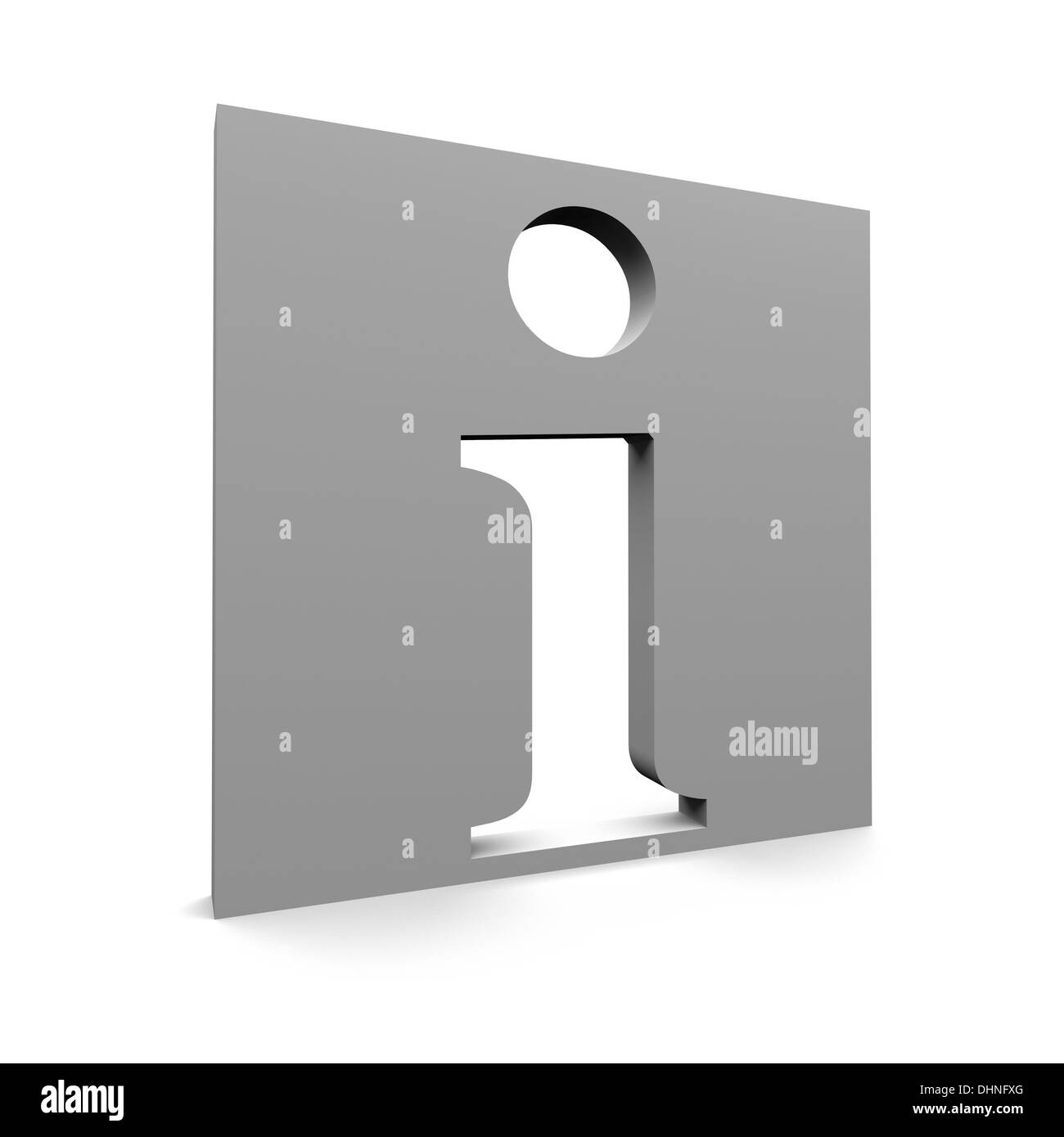 Une info Banque d'images noir et blanc - Alamy